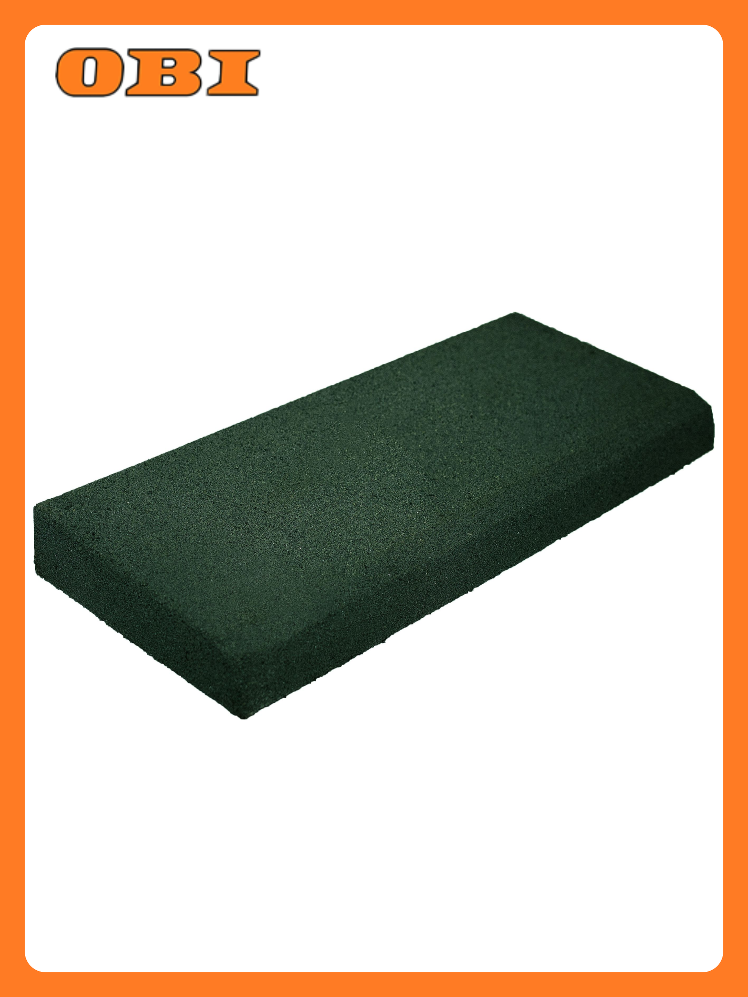 Бордюр Витолит зеленый 50x20 см