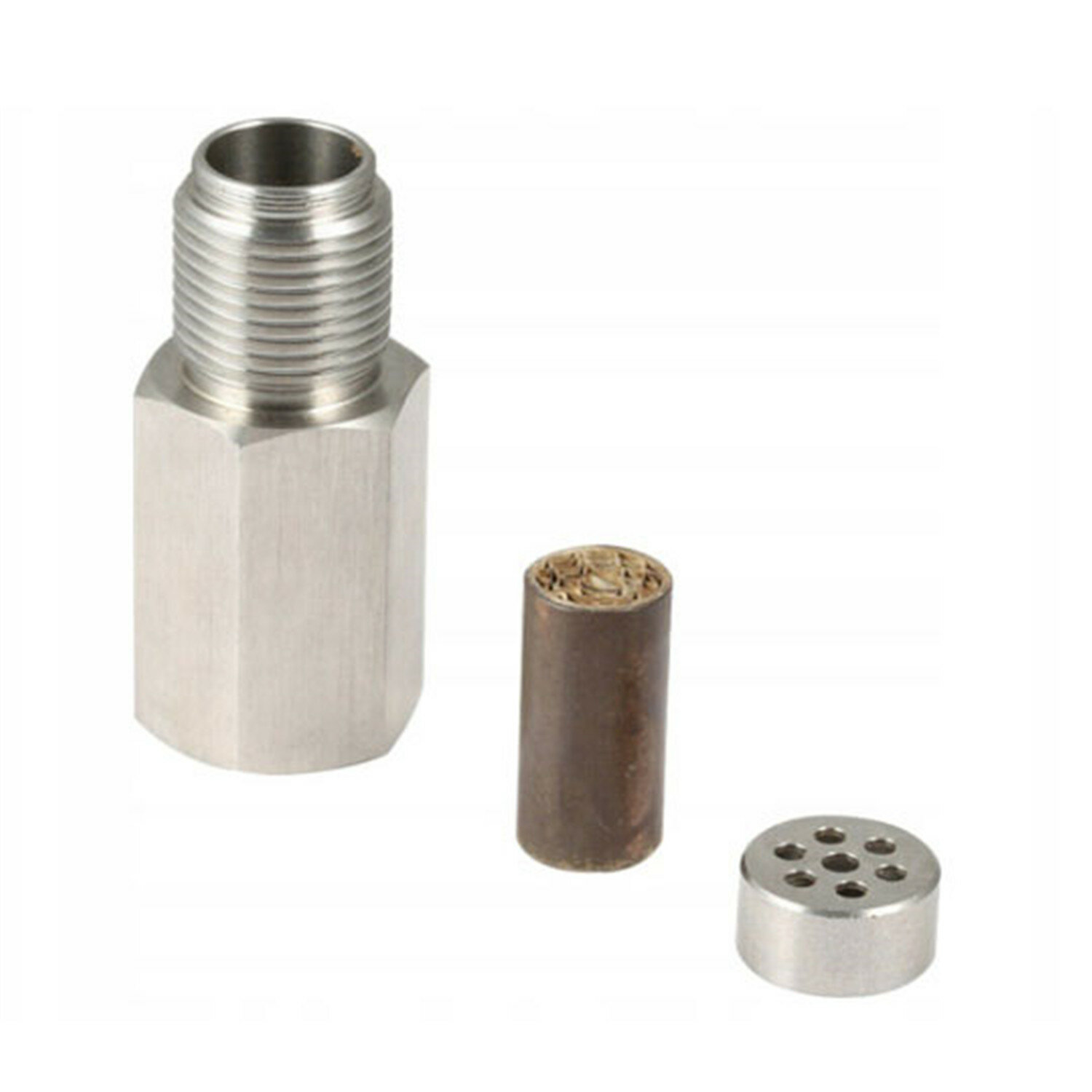 Адаптер датчика кислорода, универсальный удлинительный соединитель из нержавеющей стали, аксессуар для модификации автомобилей 0008513