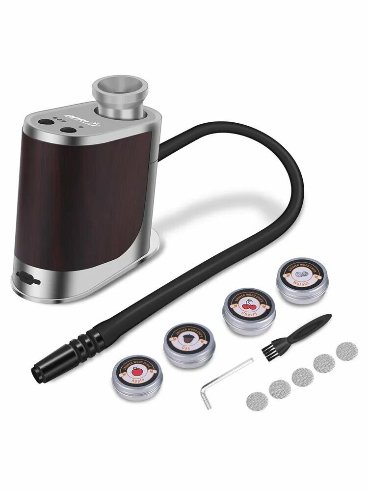 Перезаряжаемый дымогенератор BORUiT Серебро