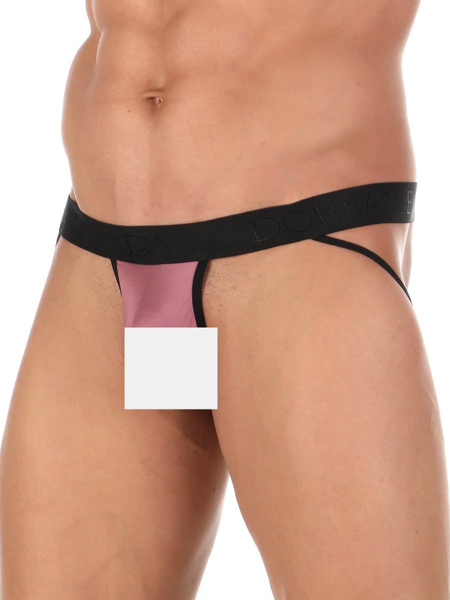 Мужские трусы стринги розовые Doreanse 1219 полиамид/эластан S (44)