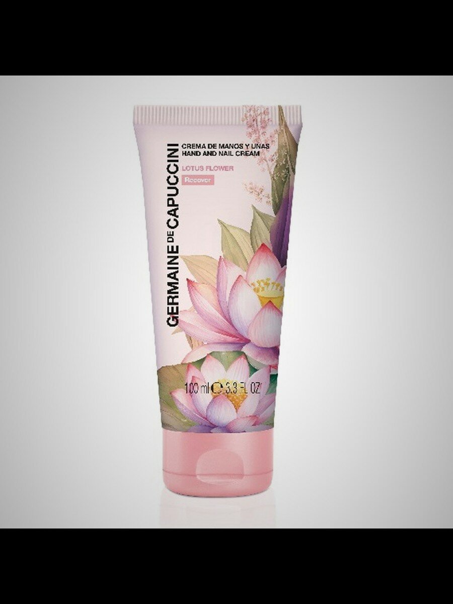 GERMAINE DE CAPUCCINI Options Hand and Nail Cream Lotus Flower, Крем для рук и ногтей Цветок лотоса 100 мл