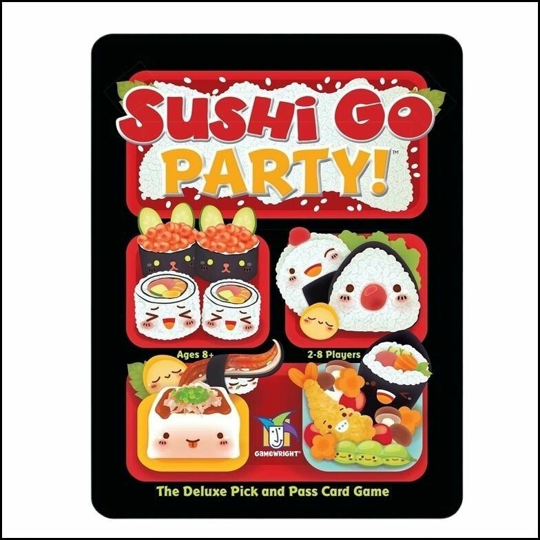 Настольные игры Sushi Go Party! Игра Карточная Семейные подарки детям