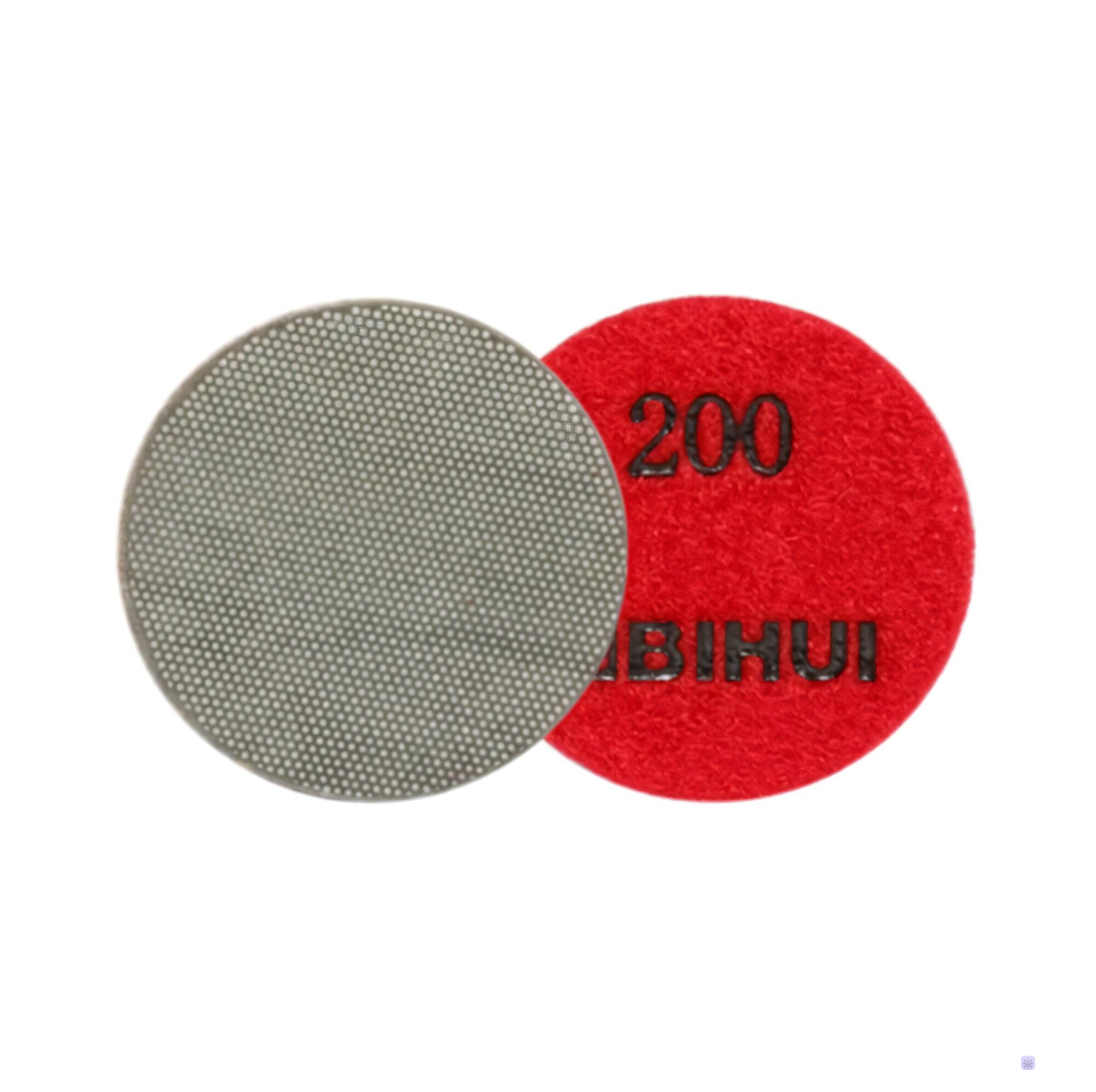 Круг алмазный гибкий шлифовальный (гальваника) для гравёра BIHUI #200, 50мм, арт. AGMEP3