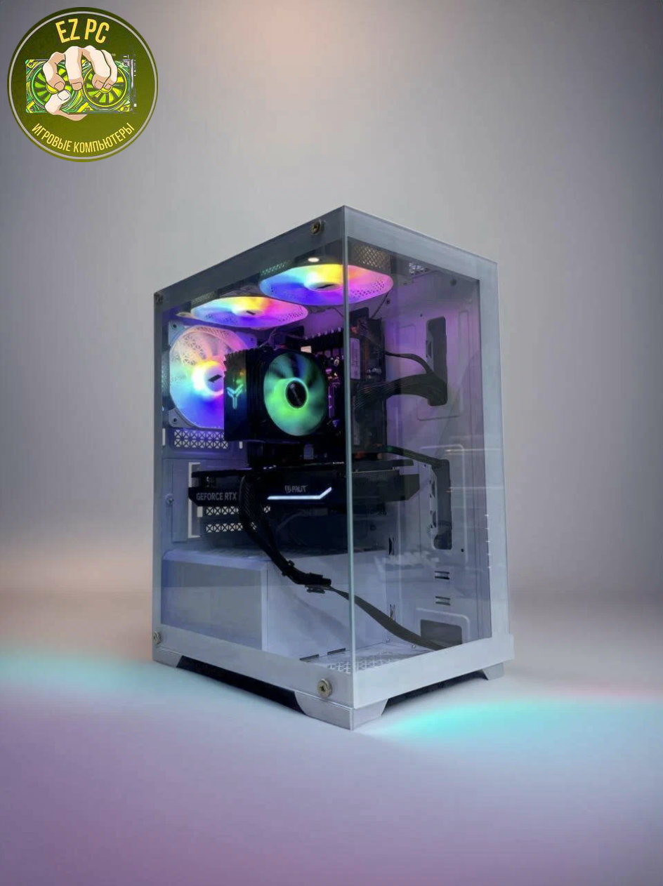 Игровой компьютер EZPC i7 8 ядер (Xeon 2650v2), RTX 4060 8ГБ, 16ГБ RAM, 1ТБ SSD, Windows 10 PRO