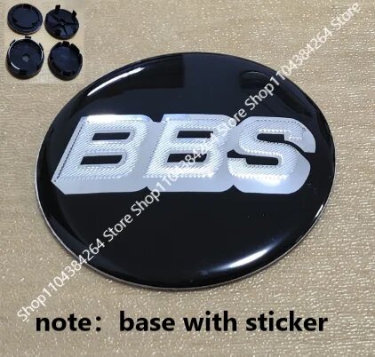 4 шт. колпак ступицы колеса BBS внешний диаметр 56 60 68 70 мм изогнутая поверхность центральная крышка ступицы колеса автомобиля ступица для BBS 0924 центральные колпаки ступицы 70mm, black-silver(4pcs)