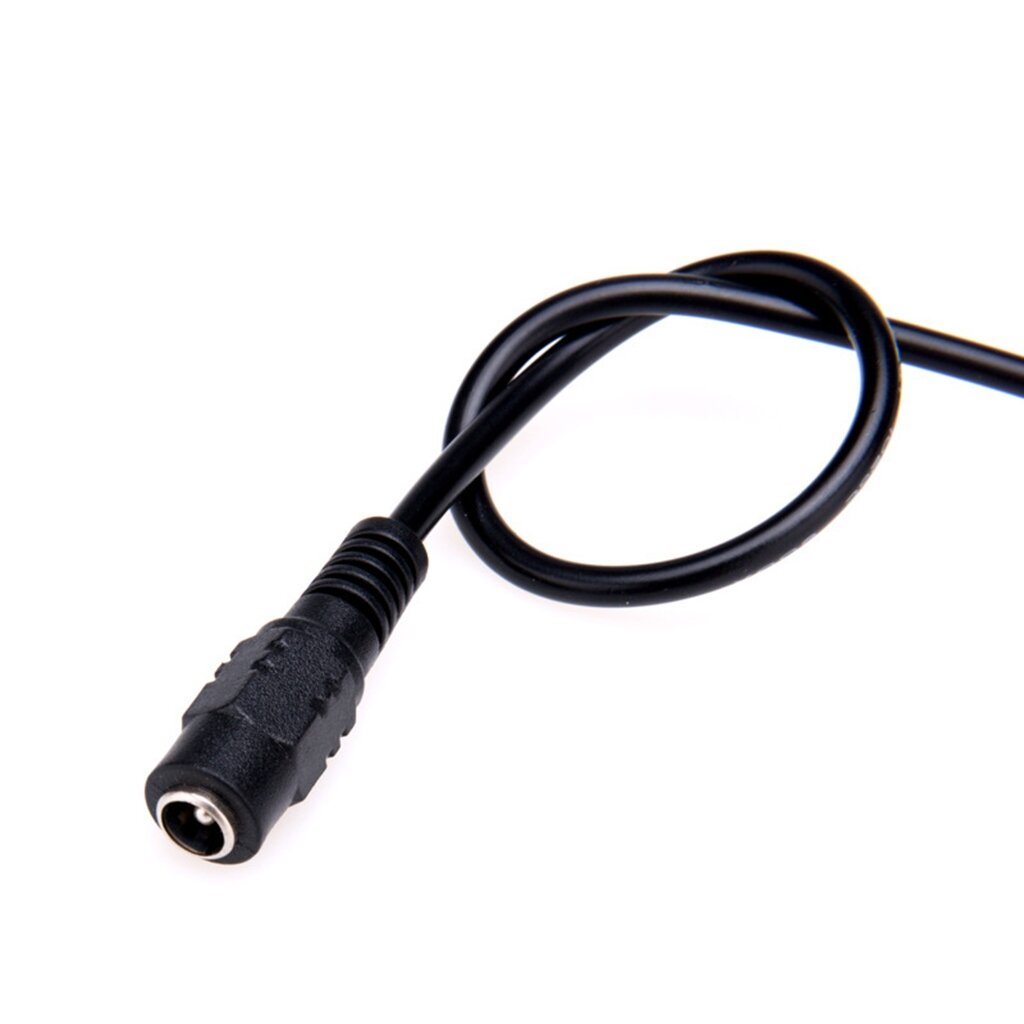 5шт Разъемы Кабеля Питания DC5.5x2.1 мм, Силовой Кабель С Косичкой, 2-х Цветной Провод для Электронных Устройств