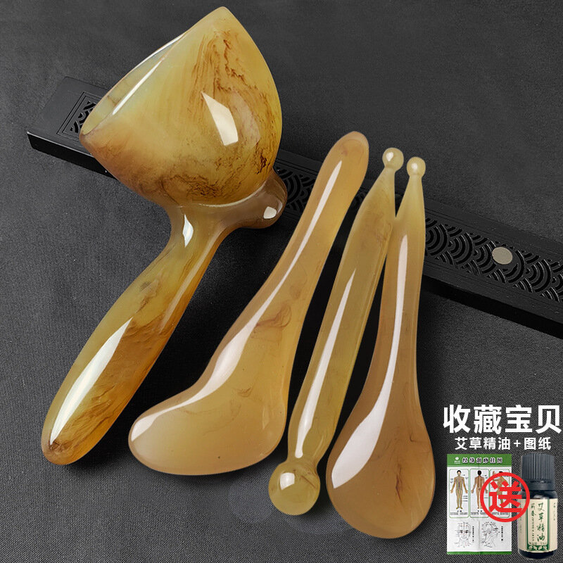 Лопатка для соскабливания, доска, палка для расслабления мышц, меридианная щетка, массажер для всего тела, шеи, ног, живота, спины, ручной инструмент для здоровья