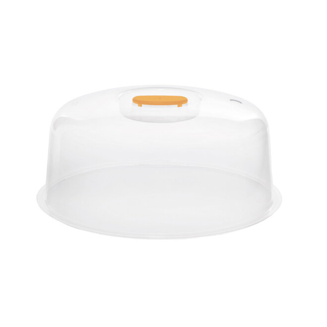 Крышка для СВЧ печи, пластиковый, диаметр 22 см - для разогревания пищи. Предохраняет печь от брызг, жира, загрязнений.