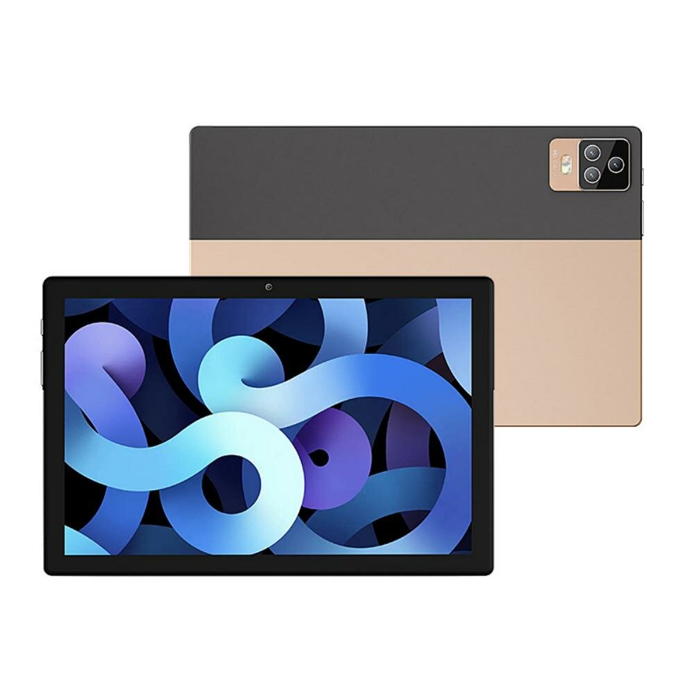 Планшет 10.1 дюйм, Android 8.1, 4GB+32GB, разрешение 800*1280, передняя и задняя камера, поддержка Bluetooth/WiFi 2.4G&5.0G, разъем Type-C, встроенная литиевая батарея, цвета: синий, серебристый, розовый золото, размер 928x58.8x0.8mm, процессор MT6750,