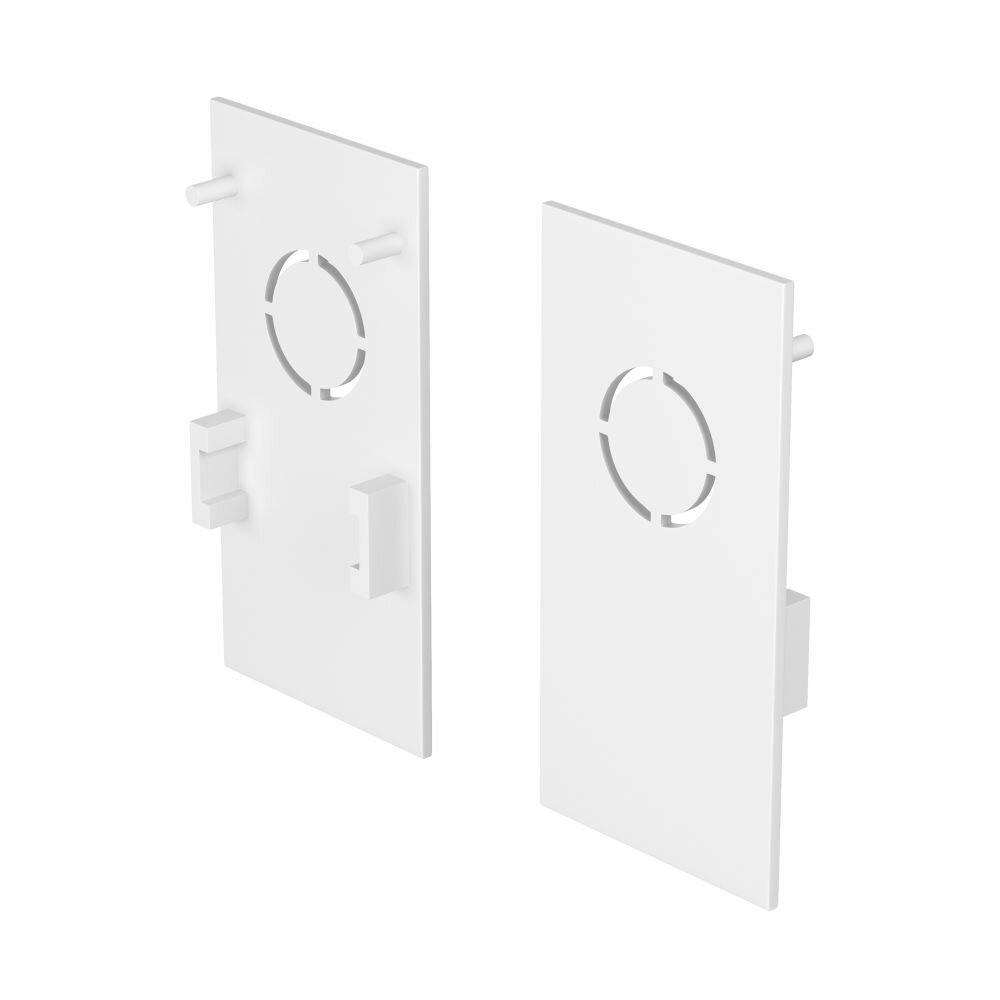 Заглушка Торцевая для Магнитных Однофазных Треков Maytoni Exility TRA034EC-41W Белый.