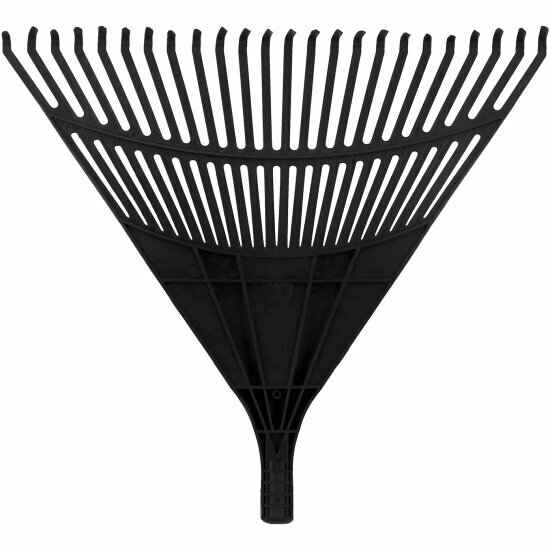 Грабли веерные Сибртех пластиковые, 600 мм, 24 плоских зуба, без черенка 61708