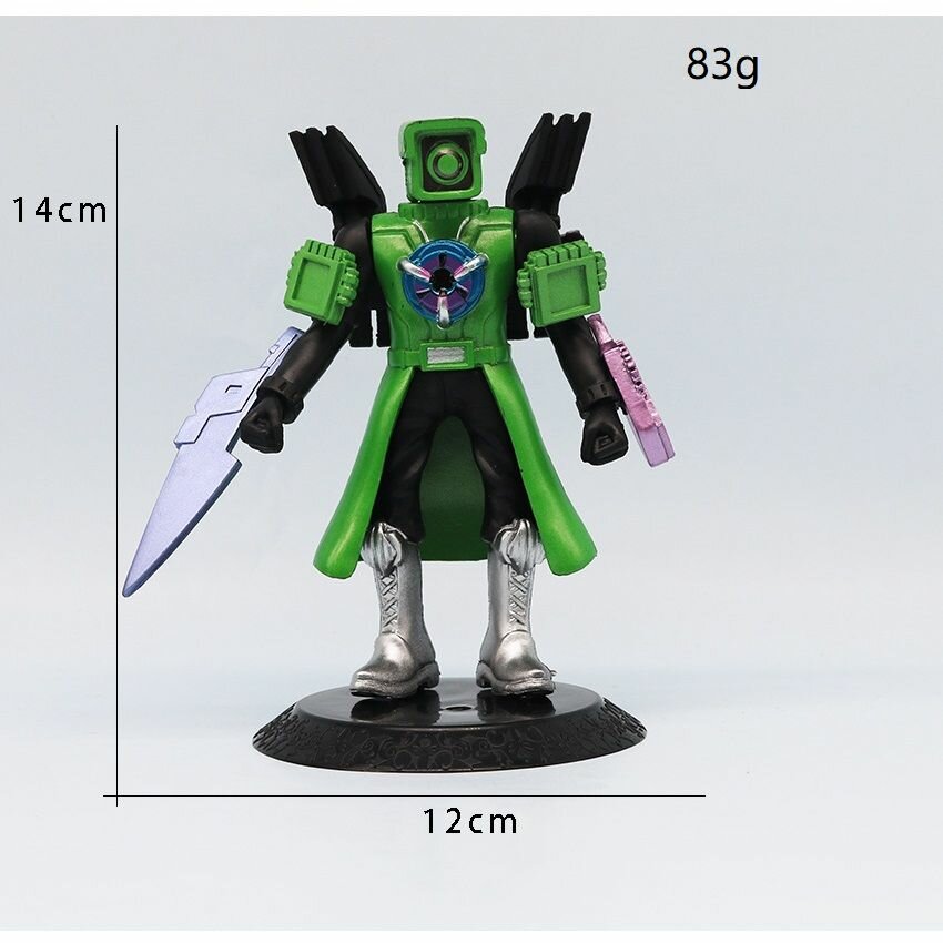 Фигурка Скибиди туалет Титан дрель мен / Skibidi Toilet Monitor man (14см, пакет)