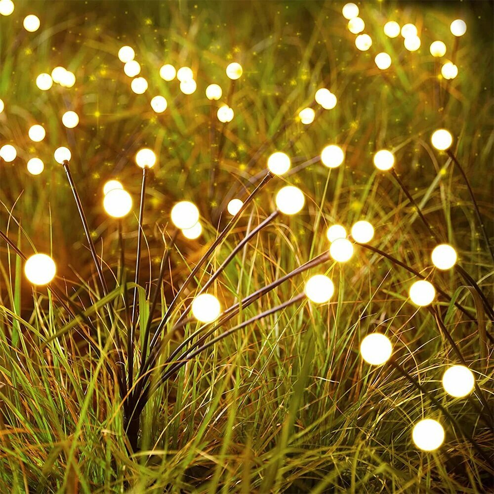 Солнечный фонарь светлячок Покетман Warm white, 10 LED