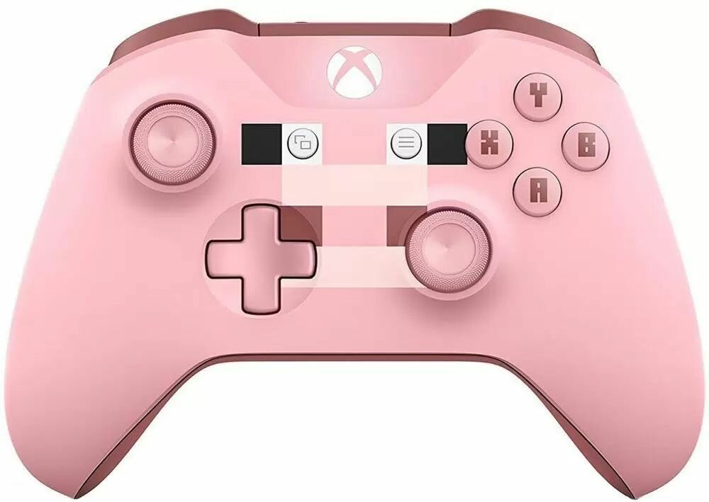 Геймпад беспроводной для Xbox One / Series S X Wireless Controller Minecraft Pig (OEM)Геймпад беспроводной для Xbox One / Series S X Wireless Controller Minecraft Pig (OEM)