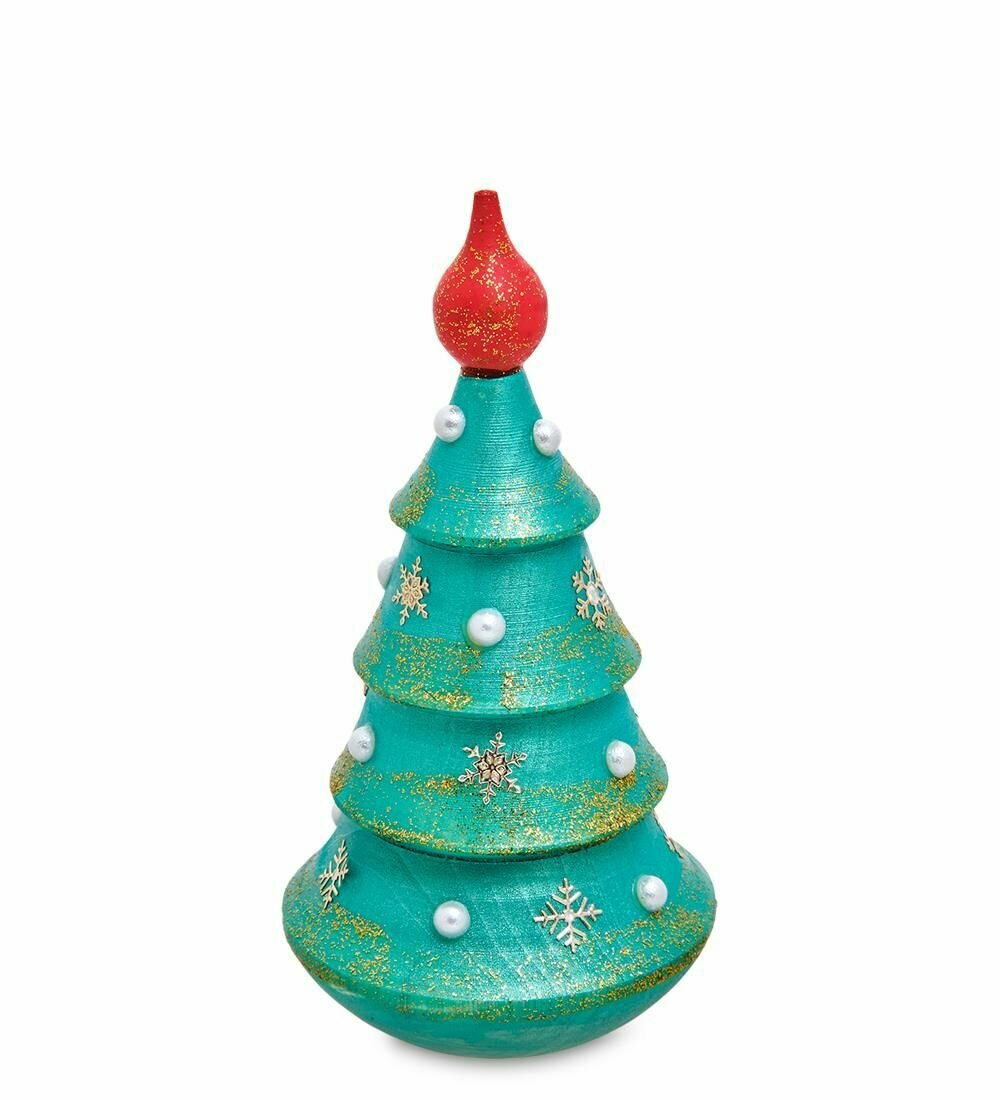 Неваляшка "Елка" A2179224 Народные промыслы, Дерево липа, краски, лак