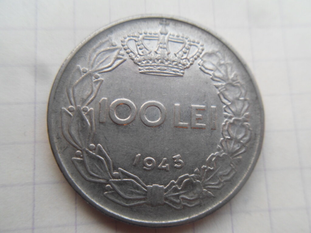 Румыния 100 леев, 1943