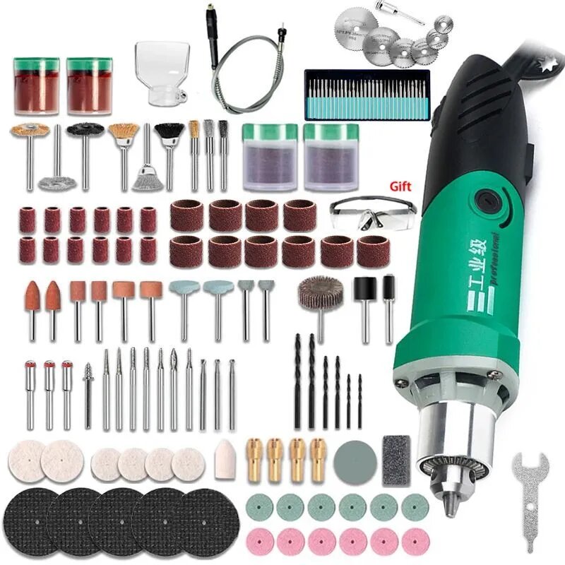 480 Вт 6-позиционный переменной скорости высокой мощности гравер электрическая дрель резьба по дереву полировка машина