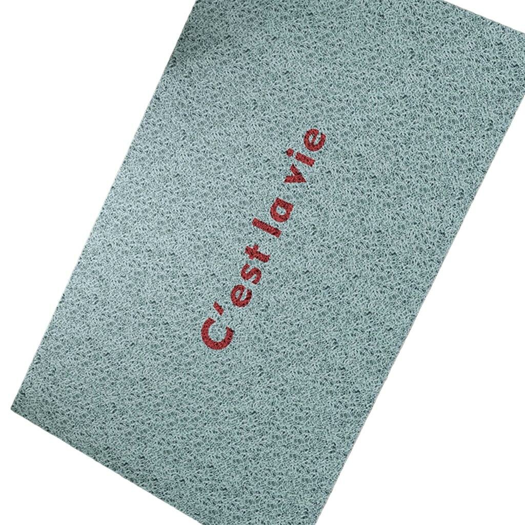 Коврик ПВХ для гаража и террас, Синий - 40 60