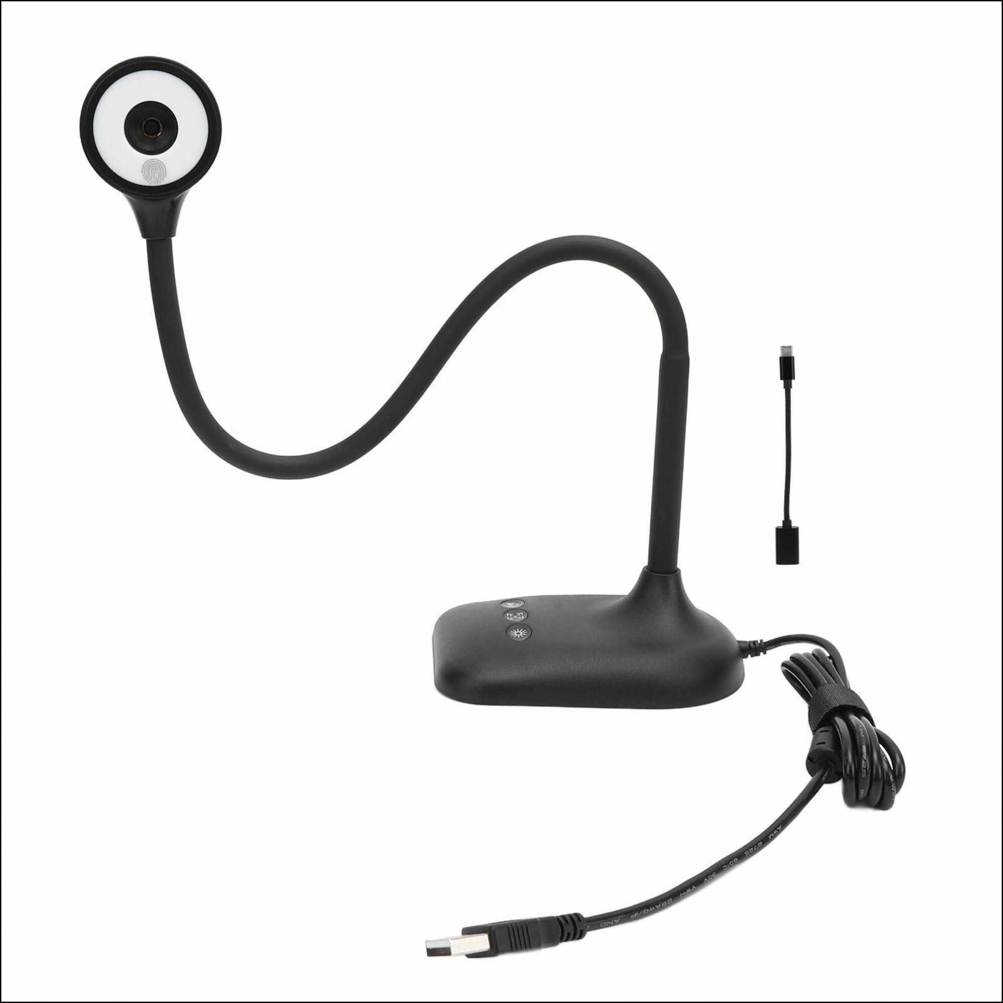 Камера Документов USB 2K Автофокус Инверсия Свет LED