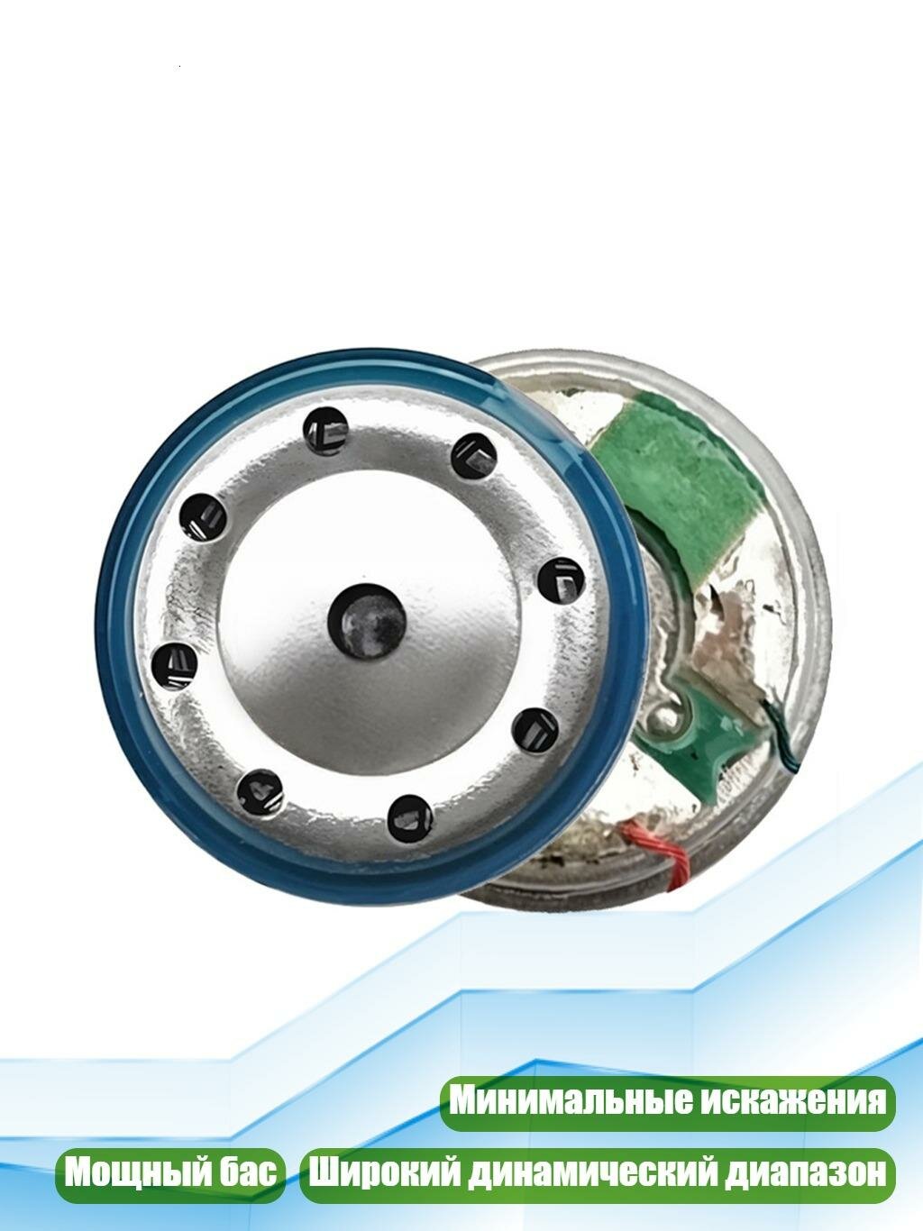 Динамик с диафрагмой из бериллия 10 мм