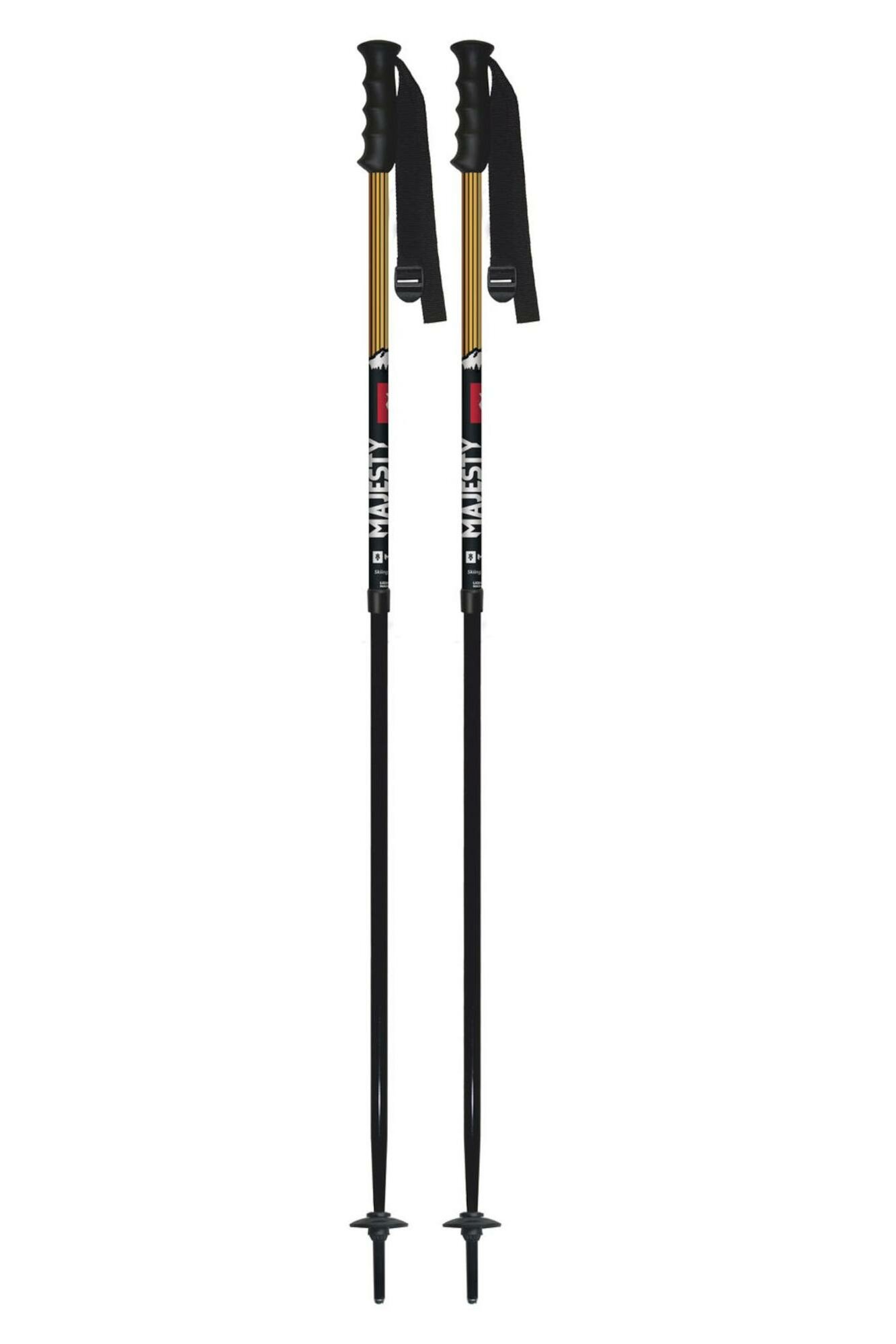 Телескопические горнолыжные палки MAJESTY Freeski 2P (см:105-135)