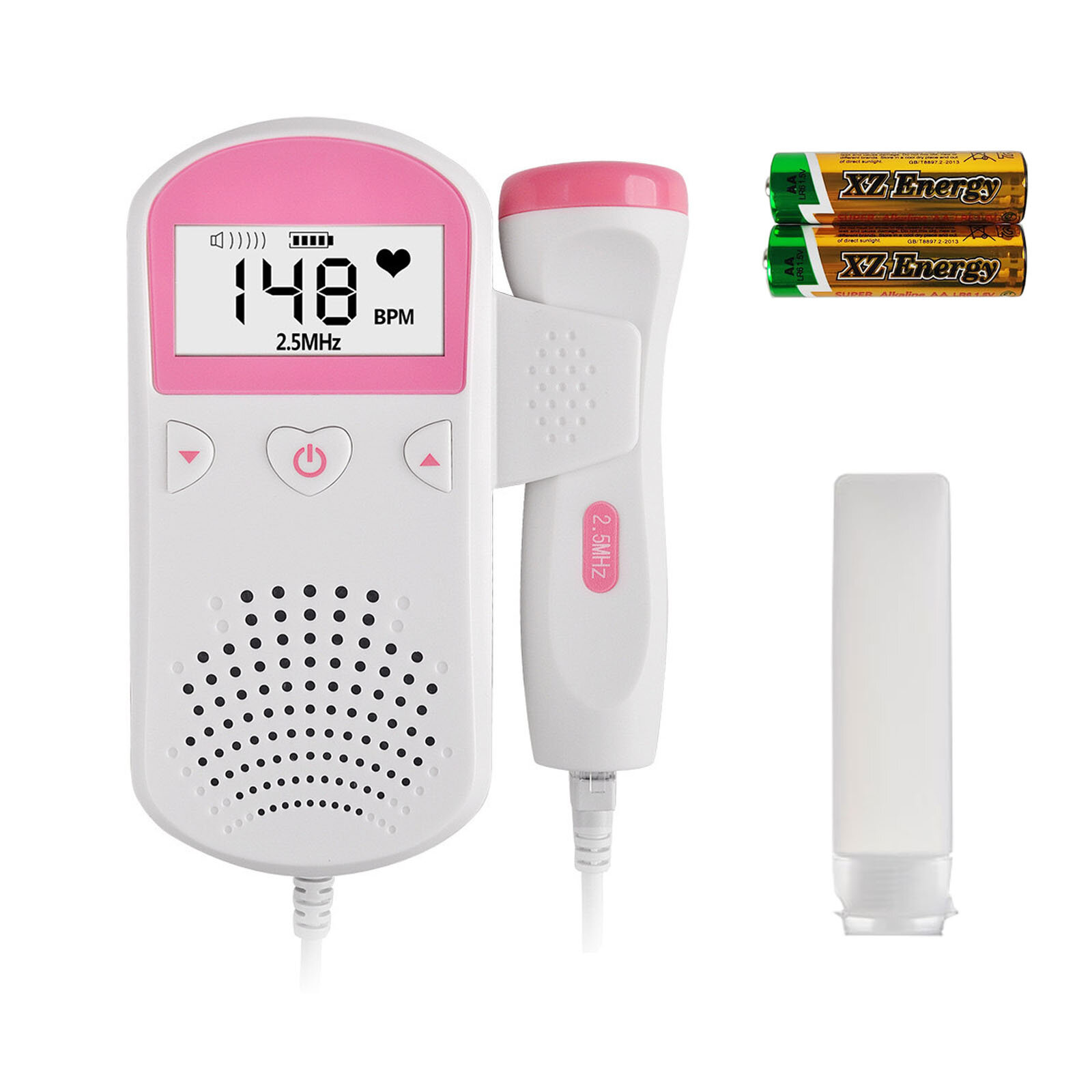 Монитор сердцебиения плода Допплер для плода Фетальный монитор Детский монитор сердцебиения Беременность для новых мам-1 Мамы-59