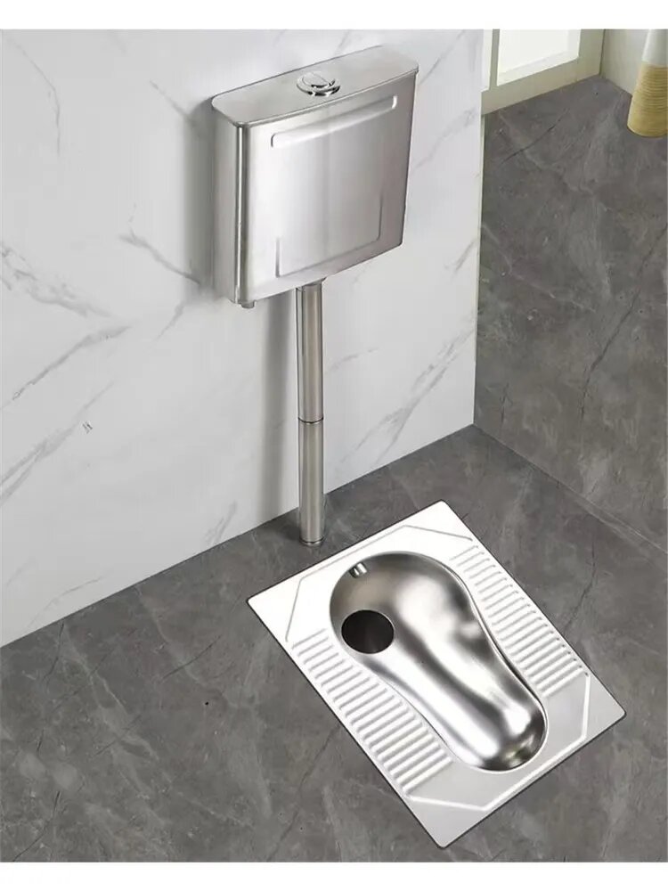 Напольный Антивандальный Унитаз Чаша Генуя из SUS 304