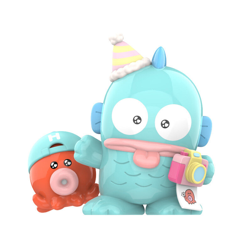 TOP TOY X Sanrio Половина Рыбка Man Happiness Collection Слепые коробки 1 слепой бокс Целая коробка 6 шт