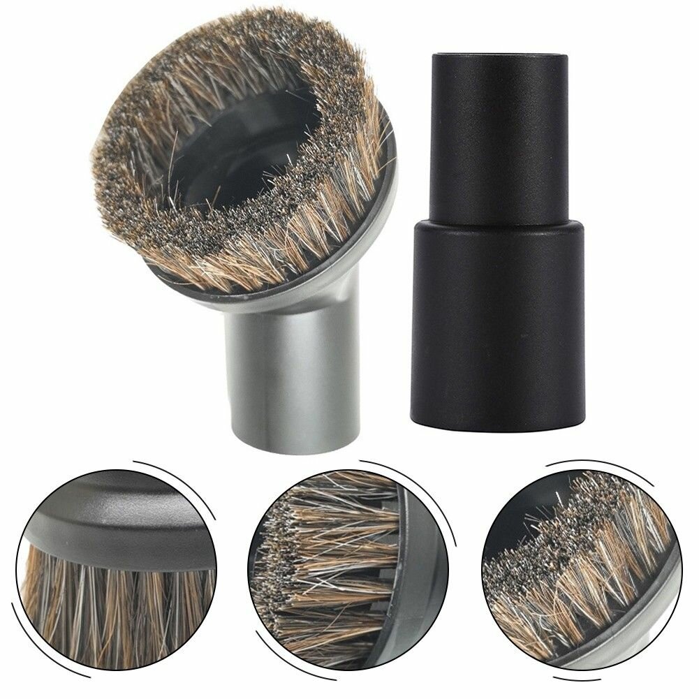 Круглая Щетка Для Вытирания Пыли из Конского Волоса для Мебельной Щетки Thomas Crooser