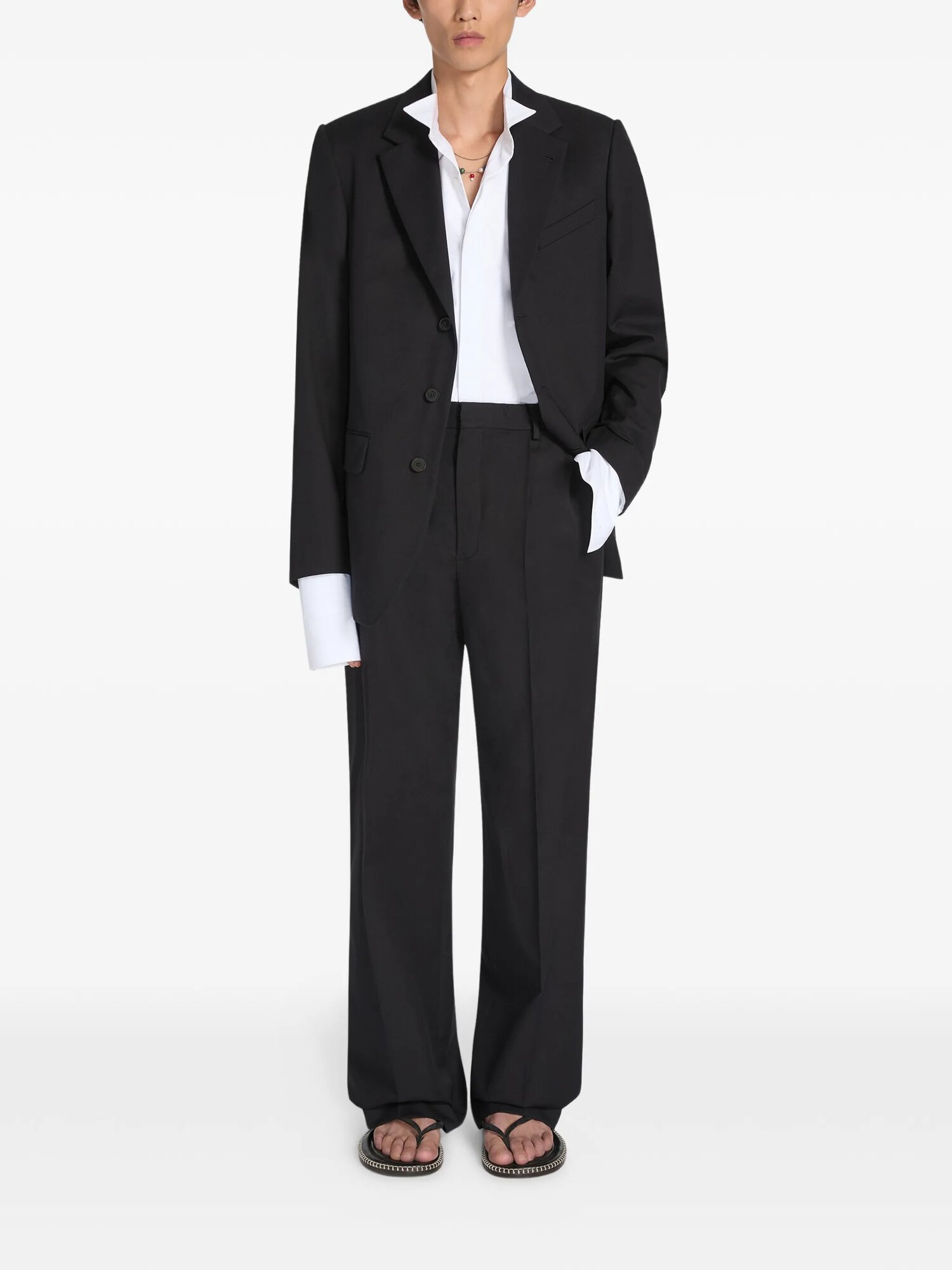 Комплект одежды Dries Van Noten, размер 44, черный — фото 1