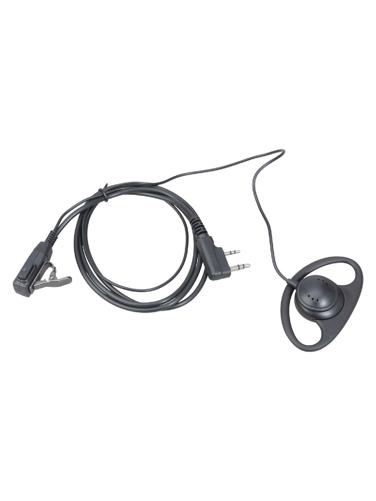 Ушной крючок, наушник-гарнитура с 2-контактной рацией для TK-240, TK-250