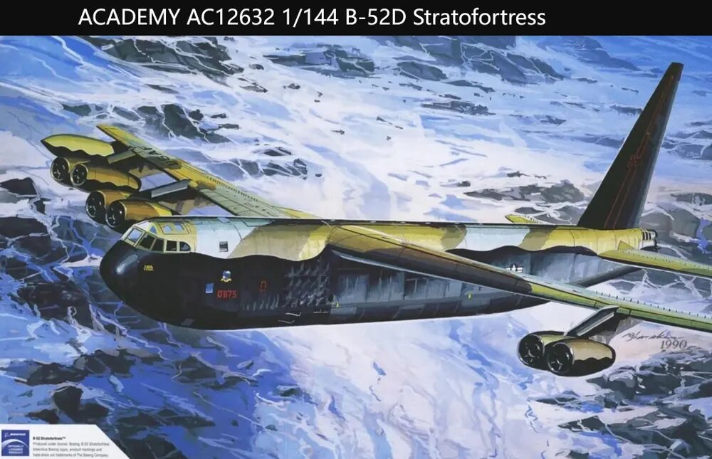 ACADEMY AC12632 1/144 B-52D Stratofortress сборная модель самолета