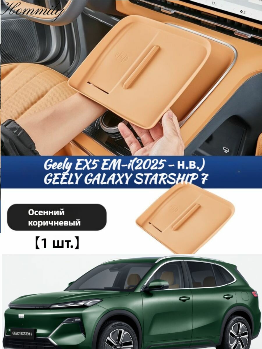 Geely EX5 EM-i Защитная накладка из для беспроводной зарядки