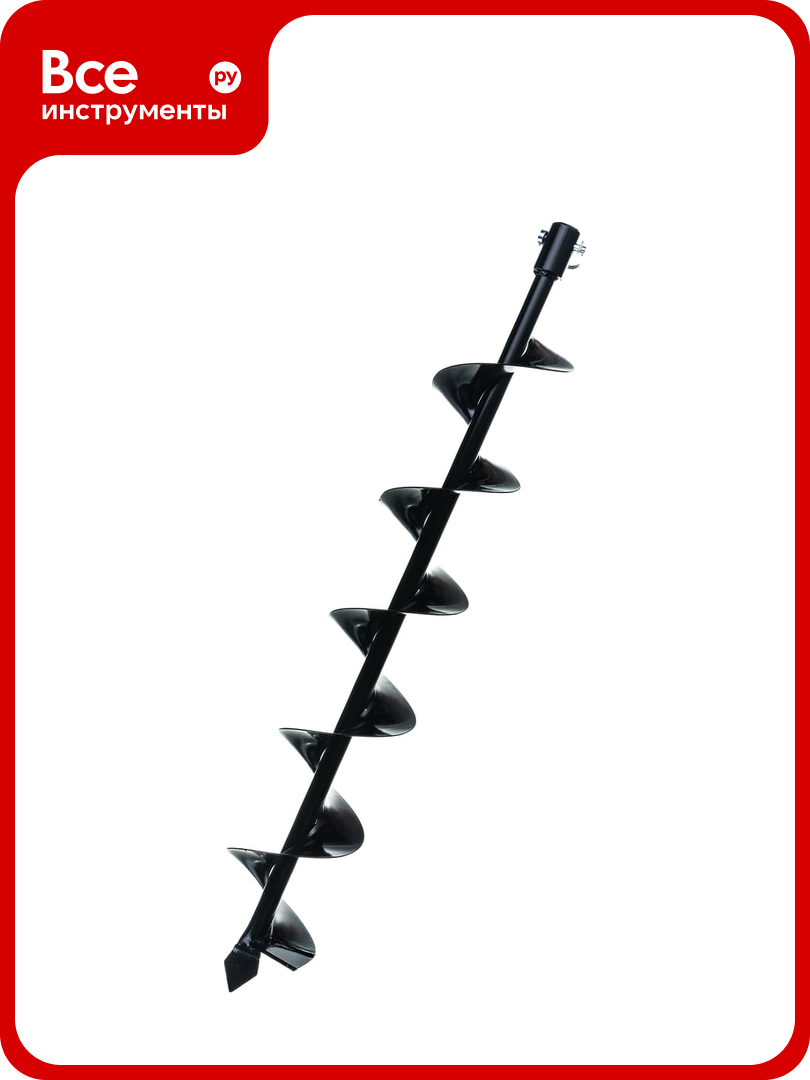 Насадка-шнек для земли БС-НШ-120/ЗЕМ (120 мм) Калибр 00000073861