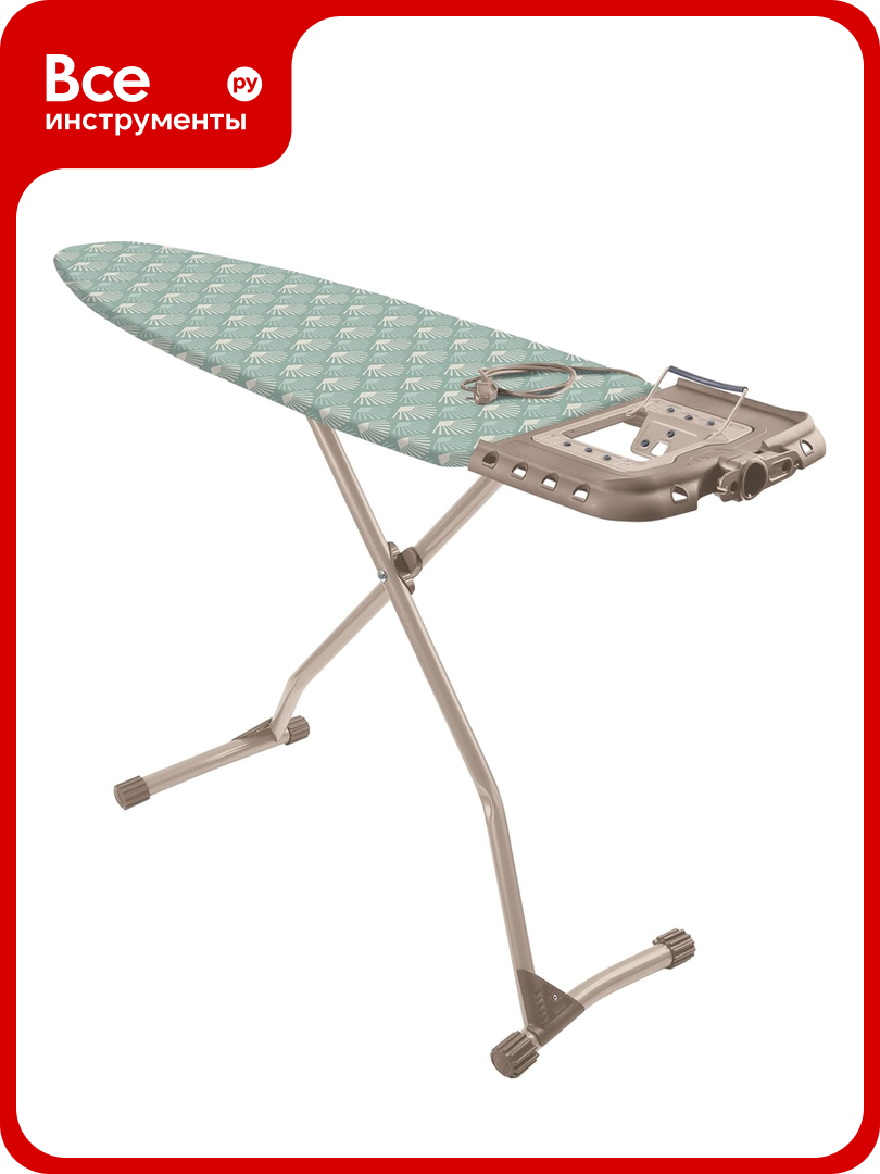 Гладильная доска Nika Верона-light тефлон ВЛТ ВЛТ/4 оливковый с ракушками