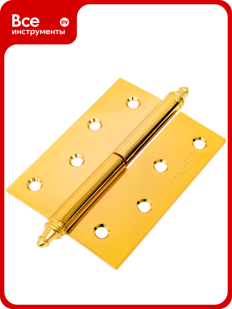 Дверная петля Palladium 610-S-4" PB левая 112578