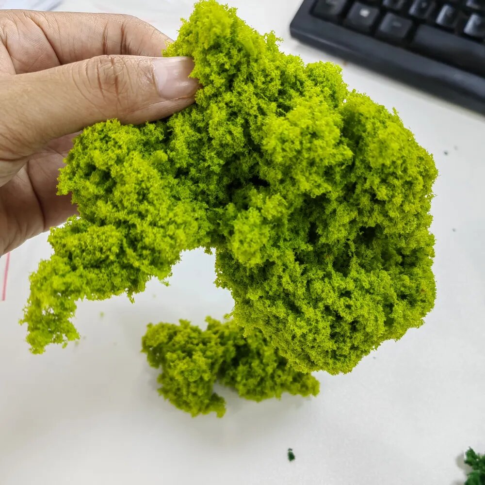 Фолиаж комковый для макетов и диорам, 30 г