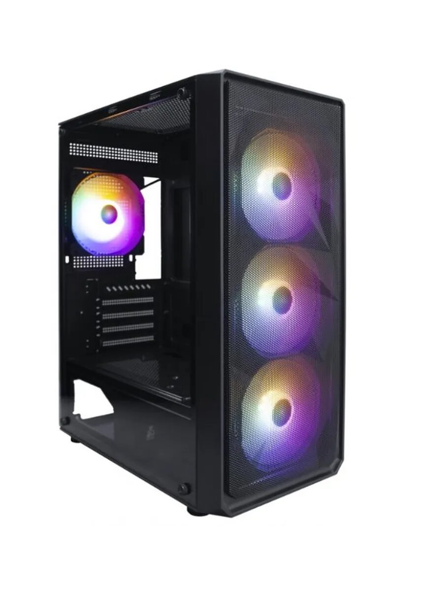 Корпус FIRE DANCING FD3-M FD3-M-BK-4F1 черный