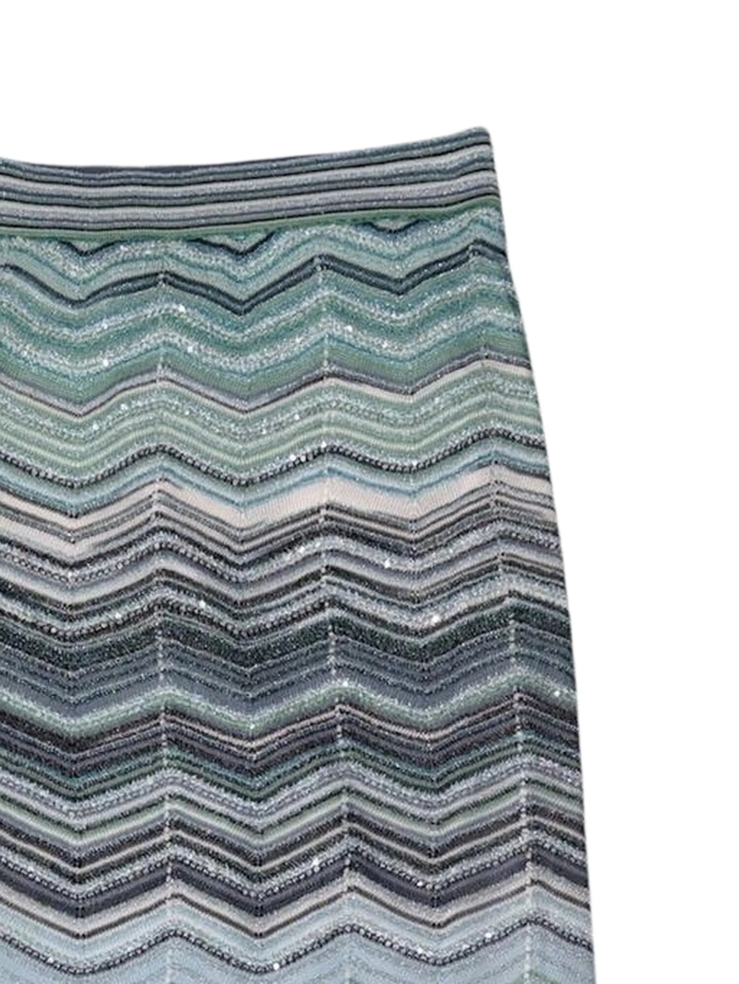 Юбка Missoni, размер 42, синий — фото 1