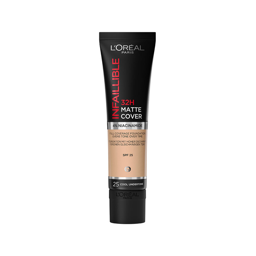 Крем тональный для лица LOREAL INFAILLIBLE MATTE 32H тон 25
