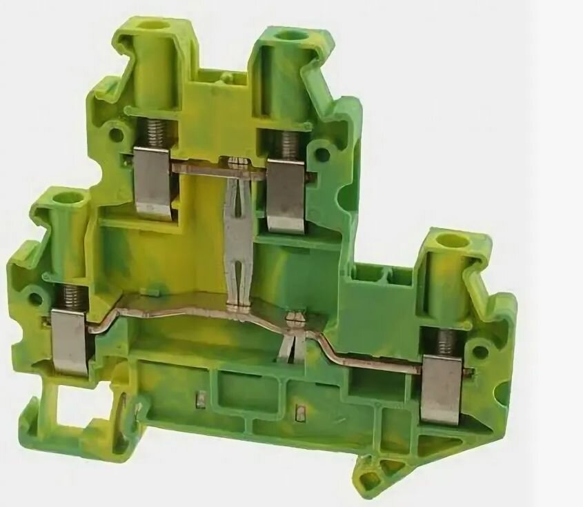 Phoenix contact 3044665 UTTB 2,5-PE Двухъярусная заземляющая клемма (3044665)