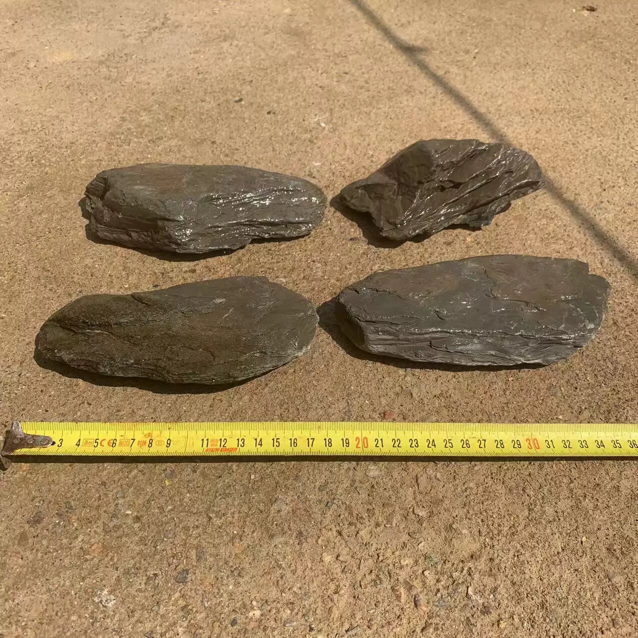 Натуральные камни для черепах, камни для ландшафтного дизайна аквариума, плоские камни местного происхождения, площадка