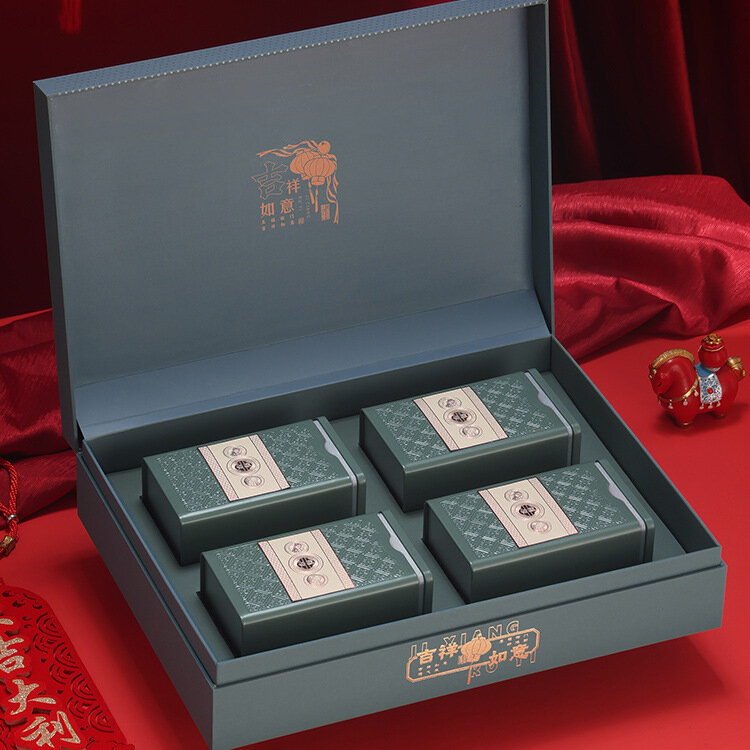 2026 Новая упаковка для чая, пустая подарочная коробка, Дахунпао, древний чай, высококачественная универсальная упаковка для черного чая, пустая коробка