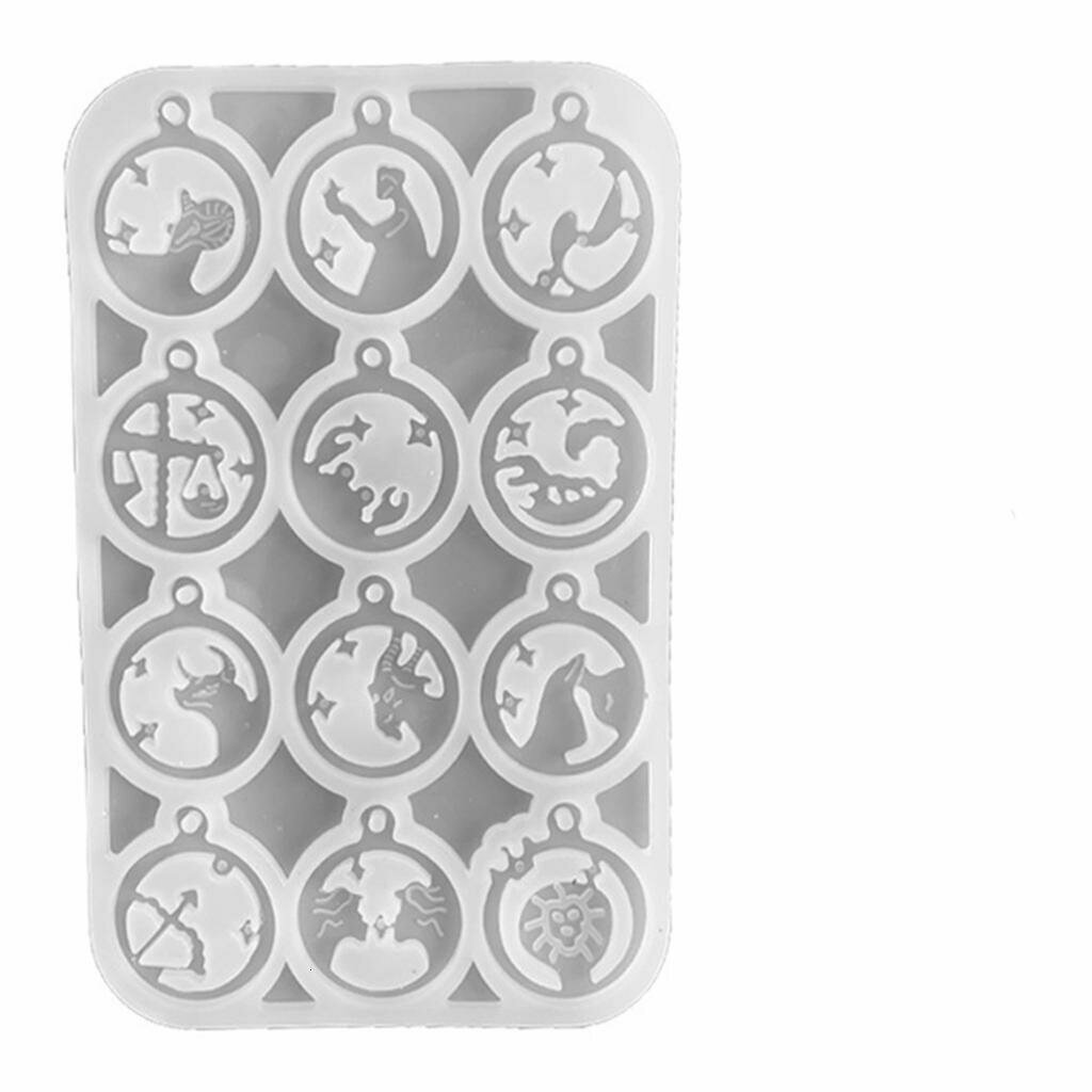 Силиконовая форма для браслетов и подвесок «12 созвездий», 2