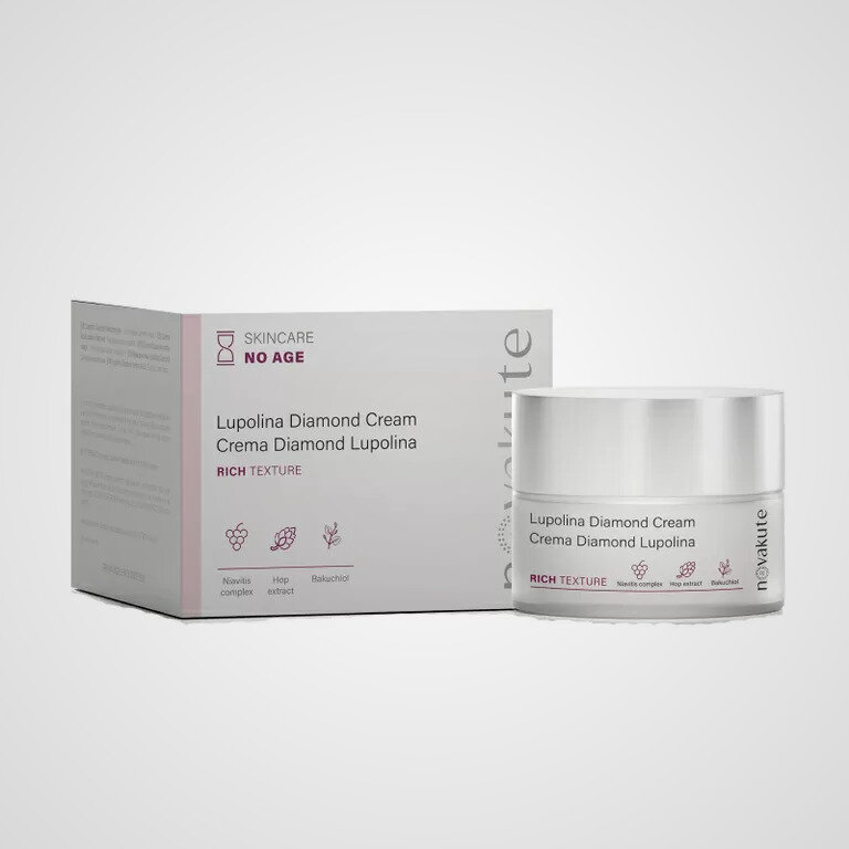 Крем для лица Lupolina Diamond 50 мл NOVAKUTE No Age Lupolina Diamond Cream Крем 50 мл