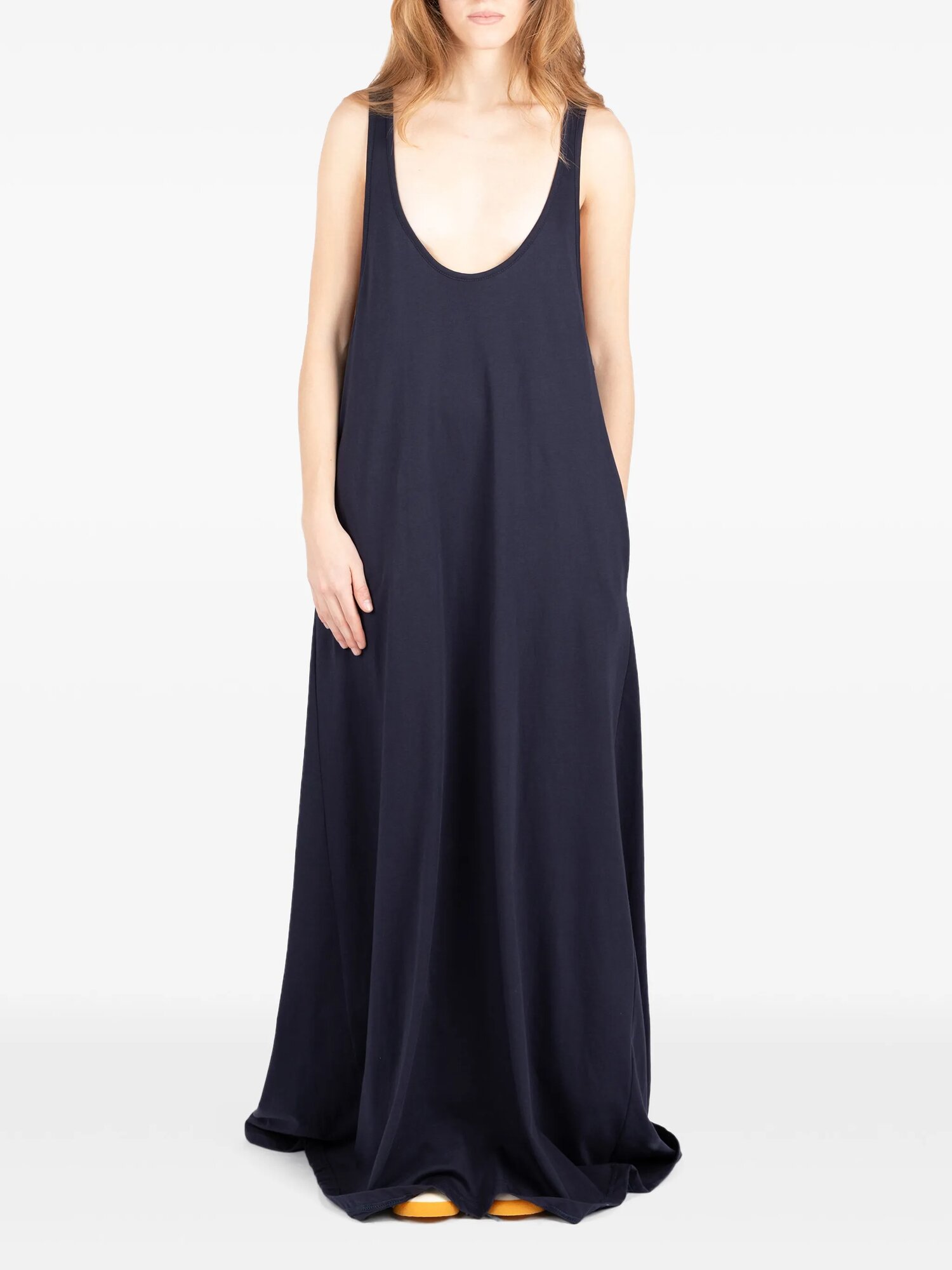 Платье U-neck sleeveless maxi dress