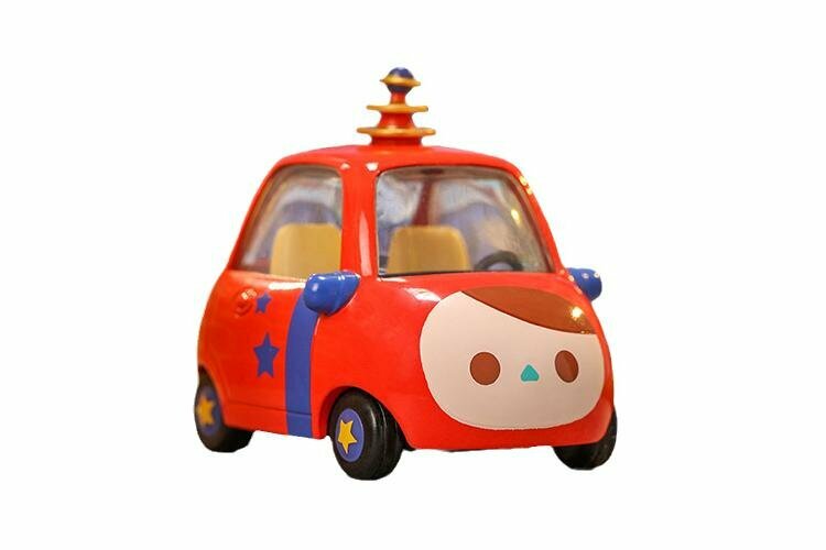 Коллекционная фигурка унисекс POP MART Милые приватные машинки Mystery Box, Confirmed-PUCKY-POKO (Open), 10 шт.