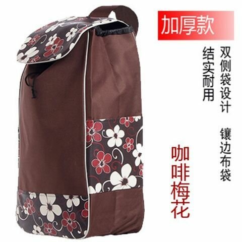 Тележка для покупок, продуктовая тележка, тканевая сумка, большая водонепроницаемая сумка из оксфорда, ручная тележка, маленькая тележка, толстая сумка для тележки