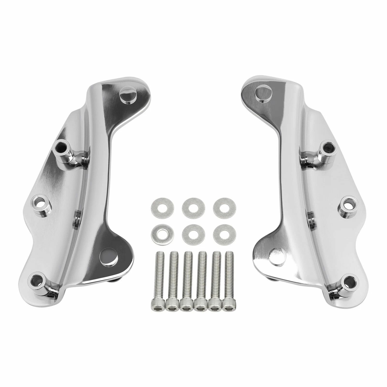 Быстросъемные крепления Harley-Davidson Touring 2009-2013 (Хром)