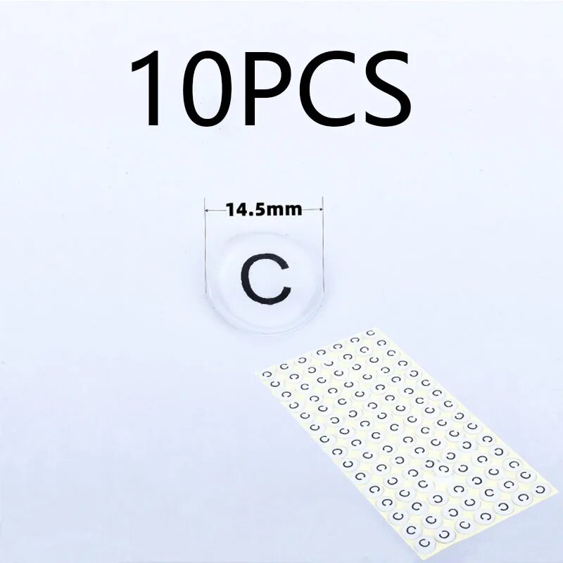 Фиксированные ручки для крана красные и синие C